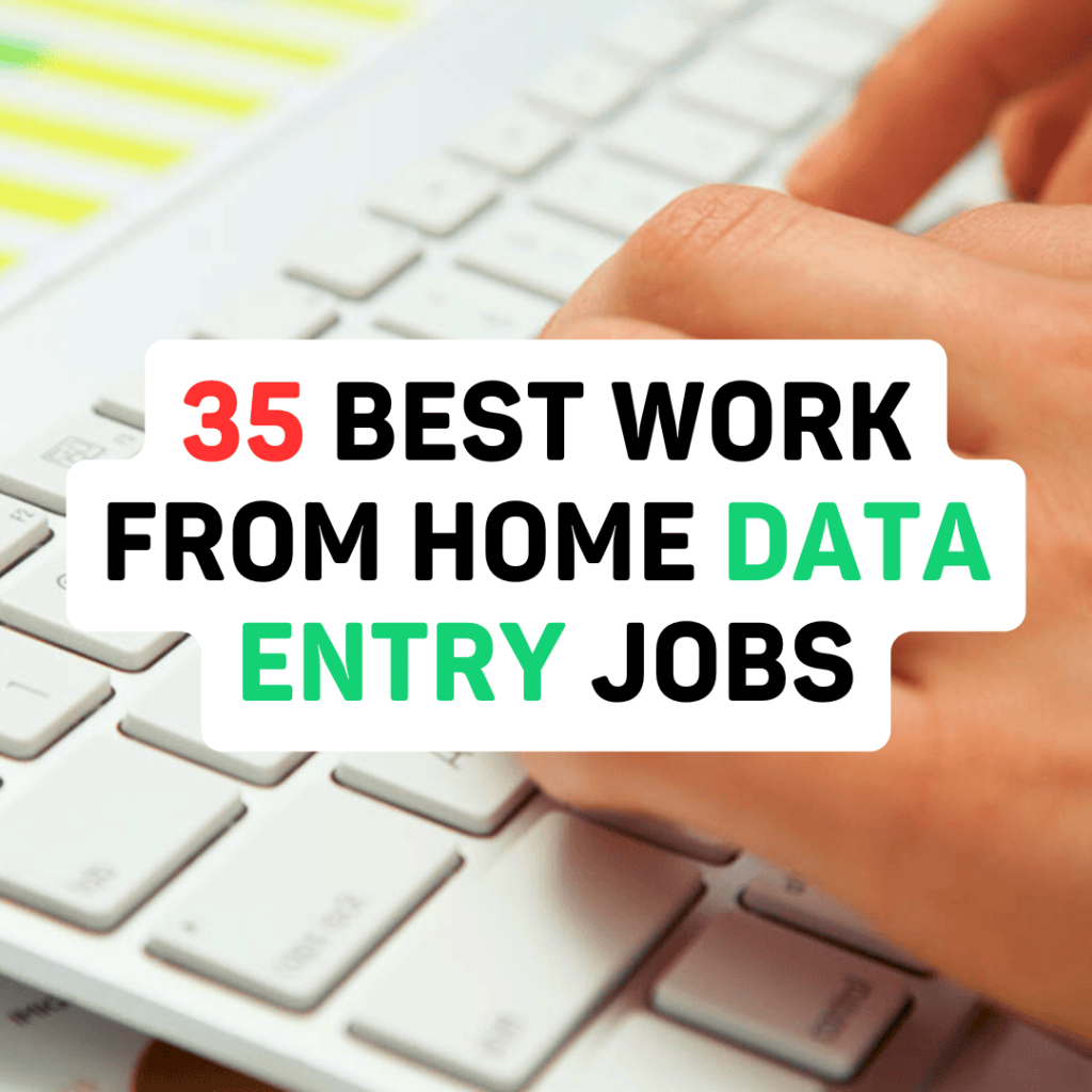 35 Best Work From Home Data Entry Jobs That Pay Well - Daily Paid Online