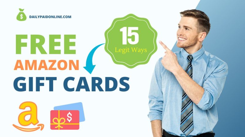 15 Ways To Get Free Amazon Gift Cards