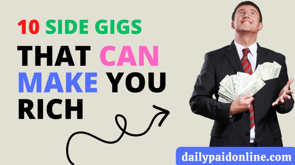 Daily Paid Online - Find The Best Work At Home Jobs & Side Hustle Ideas