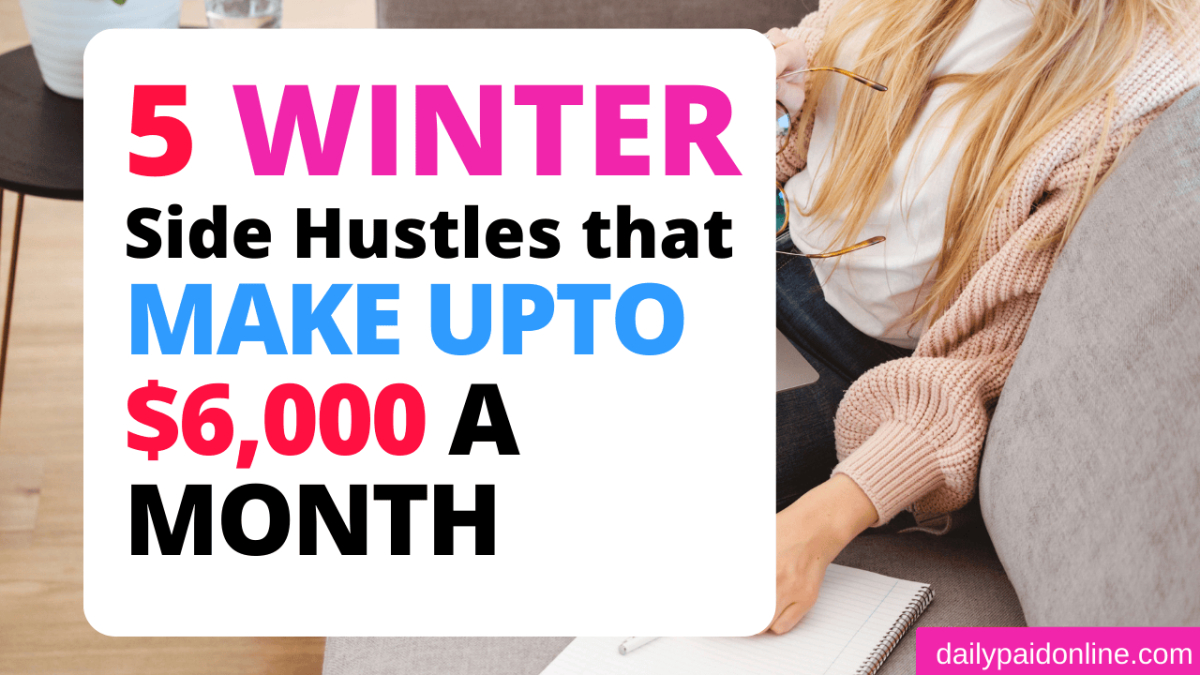 Daily Paid Online - Find The Best Work At Home Jobs & Side Hustle Ideas